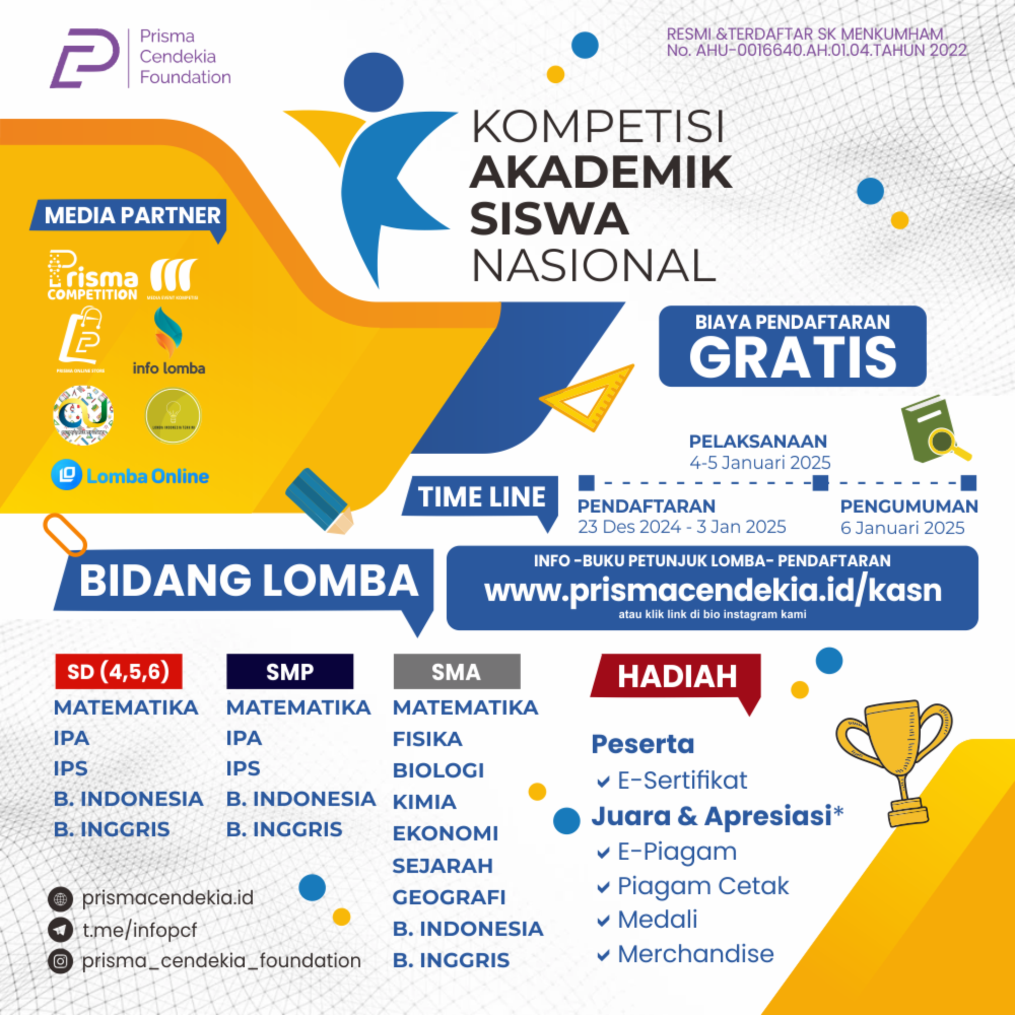 PENGUMUMAN KOMPETISI ILMU SOSIAL NASIONAL II